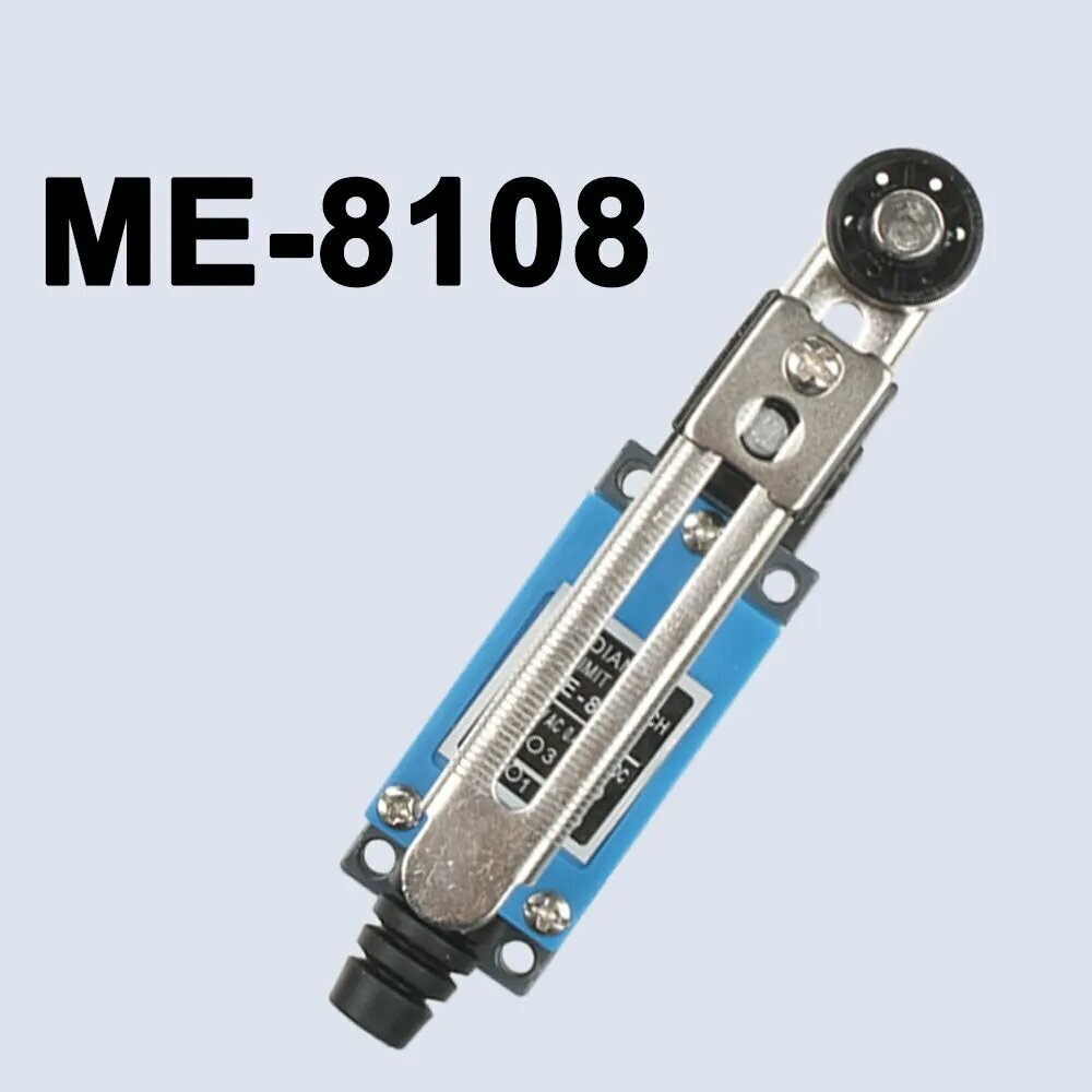 10 кусочков Концевой выключатель ME-8108 Поворотные регулируемые роликовые мини-концевые выключатели TZ-8108 AC250V 5A 1NO 1NC