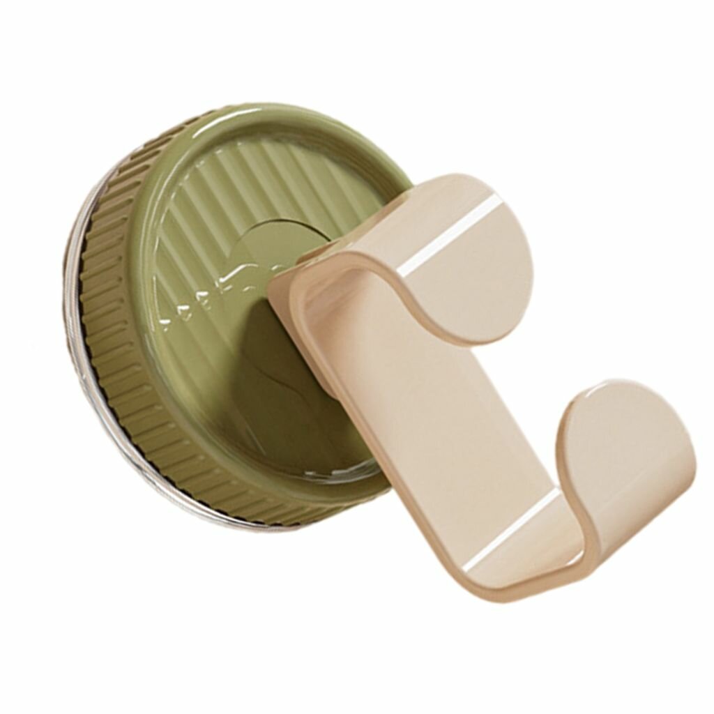 Крючок для умывальника с вакуумной адсорбцией-ретро-зеленый