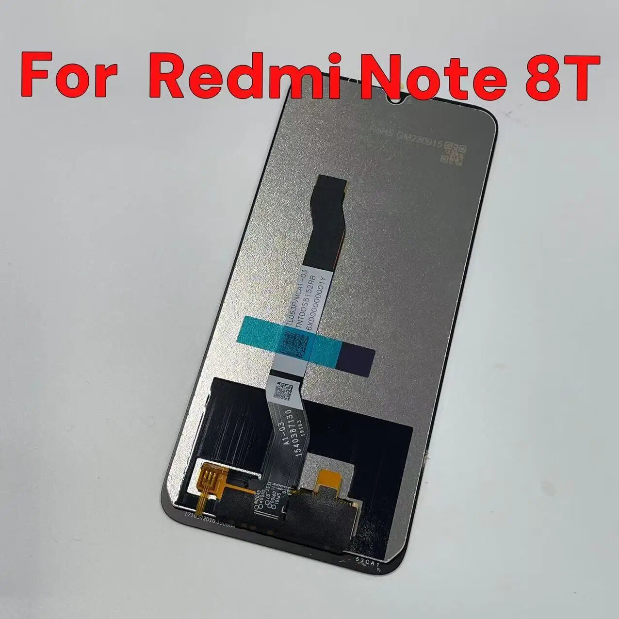 ЖК-дисплей для Xiaomi Redmi Note 8T, ЖК-дисплей M1908C3XG, дигитайзер сенсорного экрана для Xiaomi Redmi Note 8T, сменные детали Note 8T No Frame