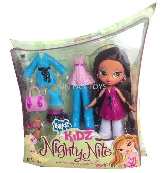 MGA Bratz Kidz Cloe Yasmin Nighty Nite Concert Lil Boyz Nighttime Стиль Кукла Модная фигурка Коллекционная модель Детская игрушка