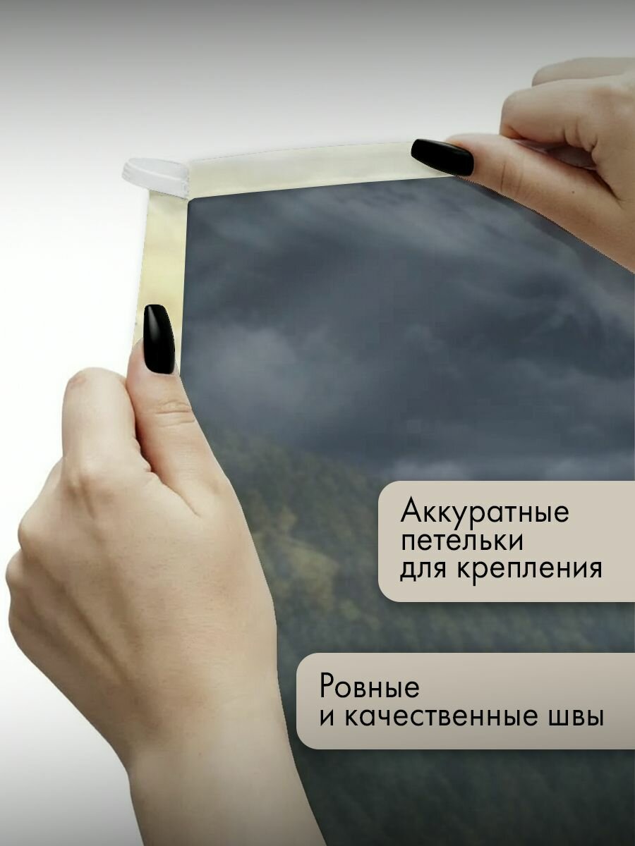 Панно тканевое PrintyFull / 100x150 см / 3D-рендеринг — фото 1