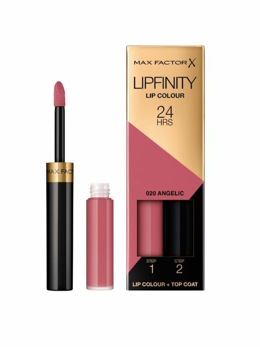 Max Factor жидкая устойчивая помада lipfinity liquid lipstick 020 angelic