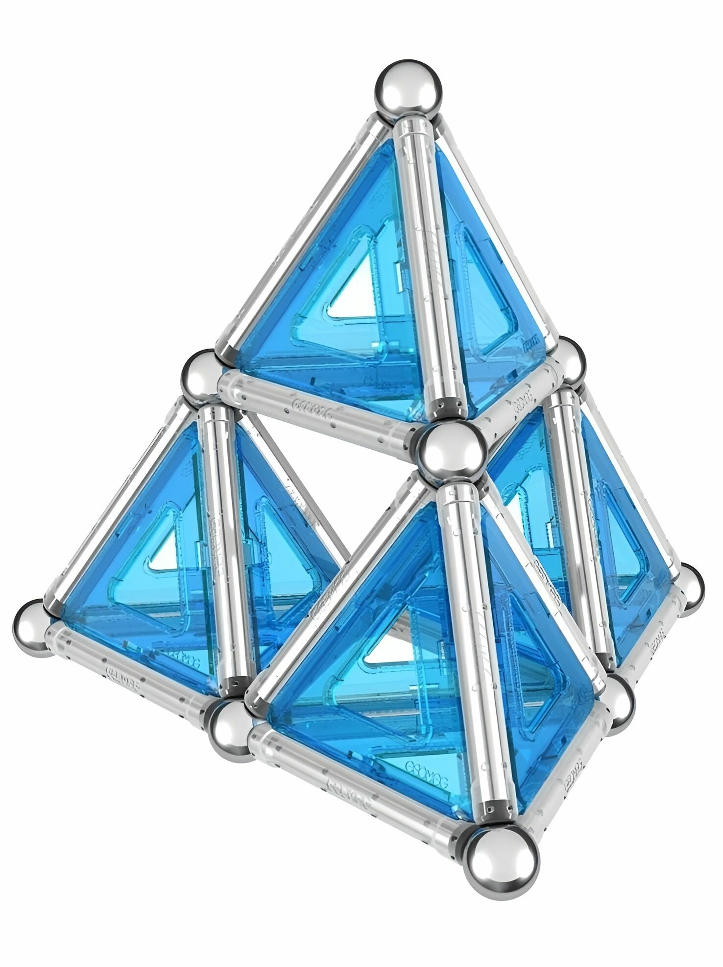 GEOMAG Магнитный конструктор Профи, пластины, 75 элементов для детей от 8 лет