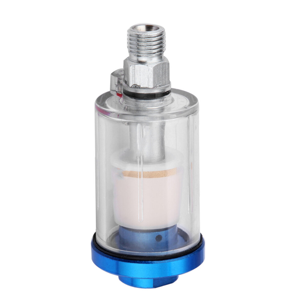 Фильтр-осушитель для пневмоинструмента и компрессора, 1/4 , пластиковый корпус, медный фильтрующий элемент