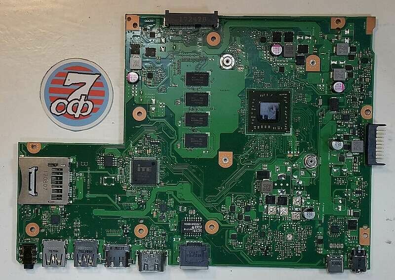 Материнская плата ноутбука Asus X540YA E2-7110 2 Gb