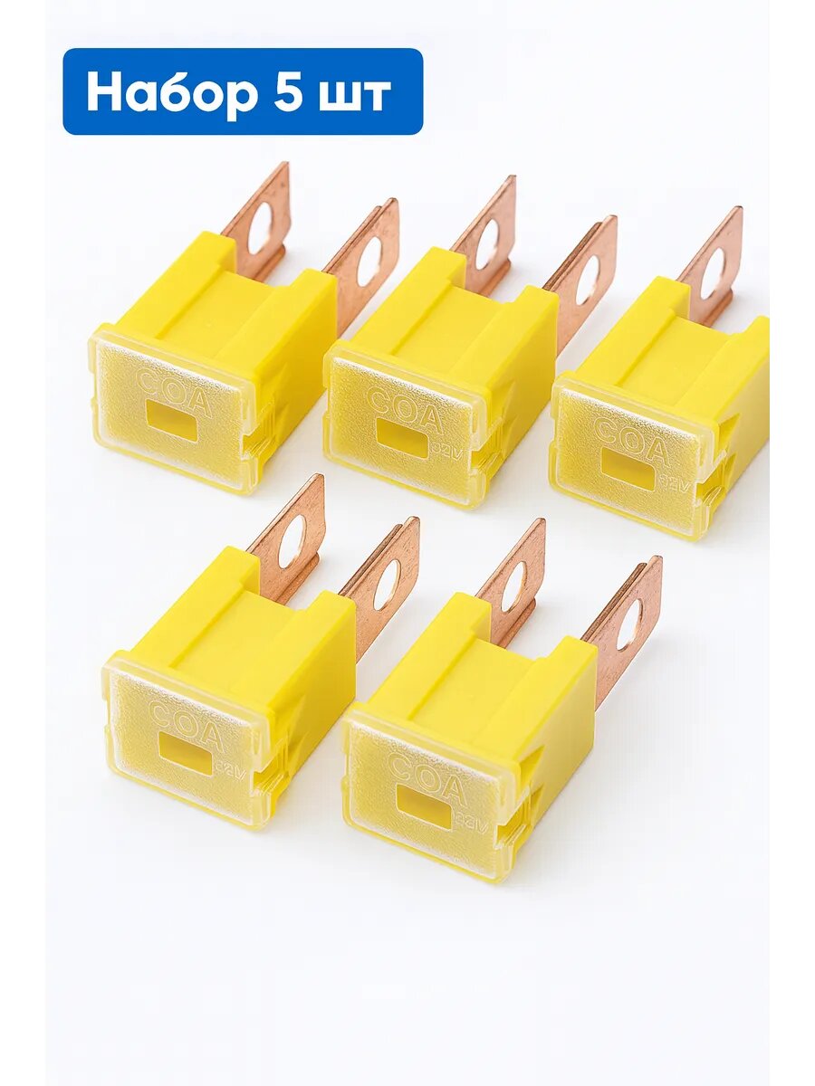 5шт. Квадратный Предохранитель 60А W228-M (S09301033)