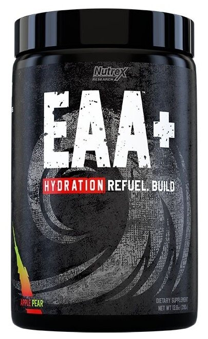 Незаменимые аминокислоты Nutrex EAA+ HYDRATION 390 г, Яблоко и груша