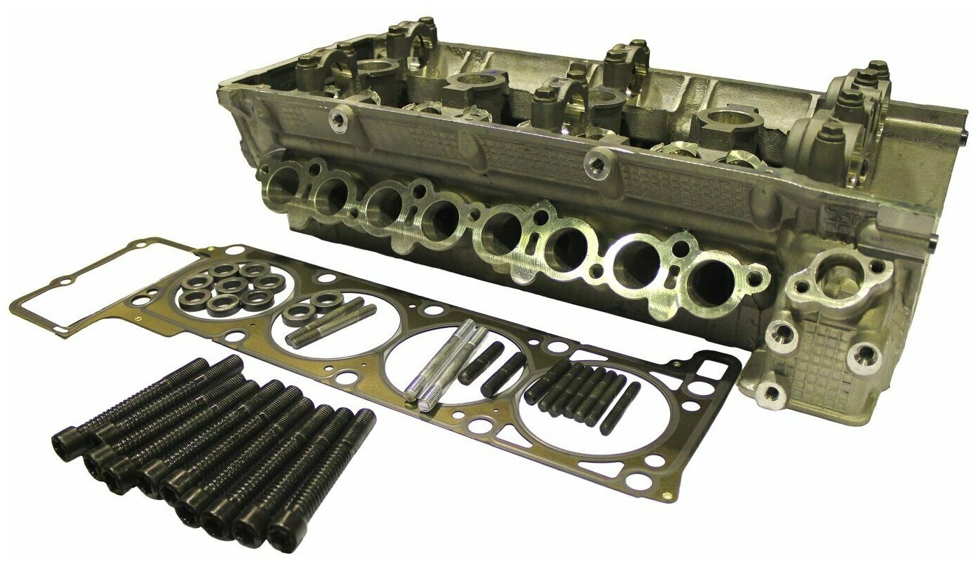 ZMZ 40624390656210 Головка блока дв.40524, 40525, 40904 с 02.11 г. в. в сборе с прокладкой и креп.3-х опорная ЕВРО-3 ЗМЗ