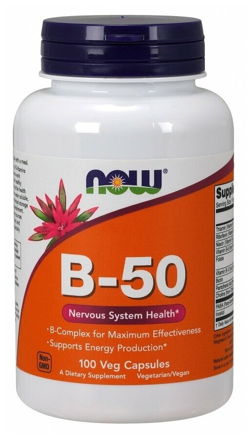 NOW B-50 Complex (100 вег кап)