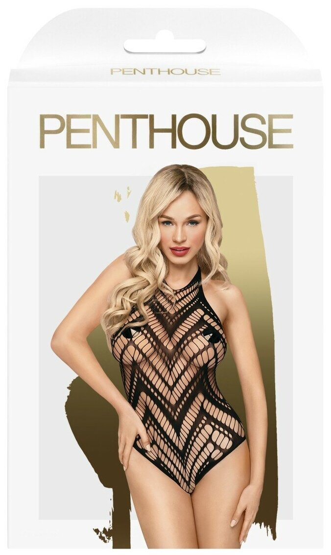 Боди "Жаркое движение" Penthouse Lingerie Go hotter black XL