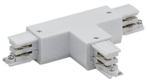 Соединитель Uniel для шинопроводов Т-образный, правый, внутренний (09756) UBX-A33 White