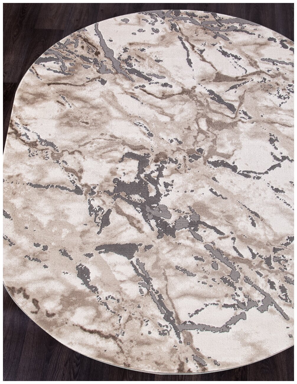 Турецкий овальный ковер на пол 80 на 150 см в гостиную, зал, спальню, кухню, детскую, прихожую, кабинет, комнату