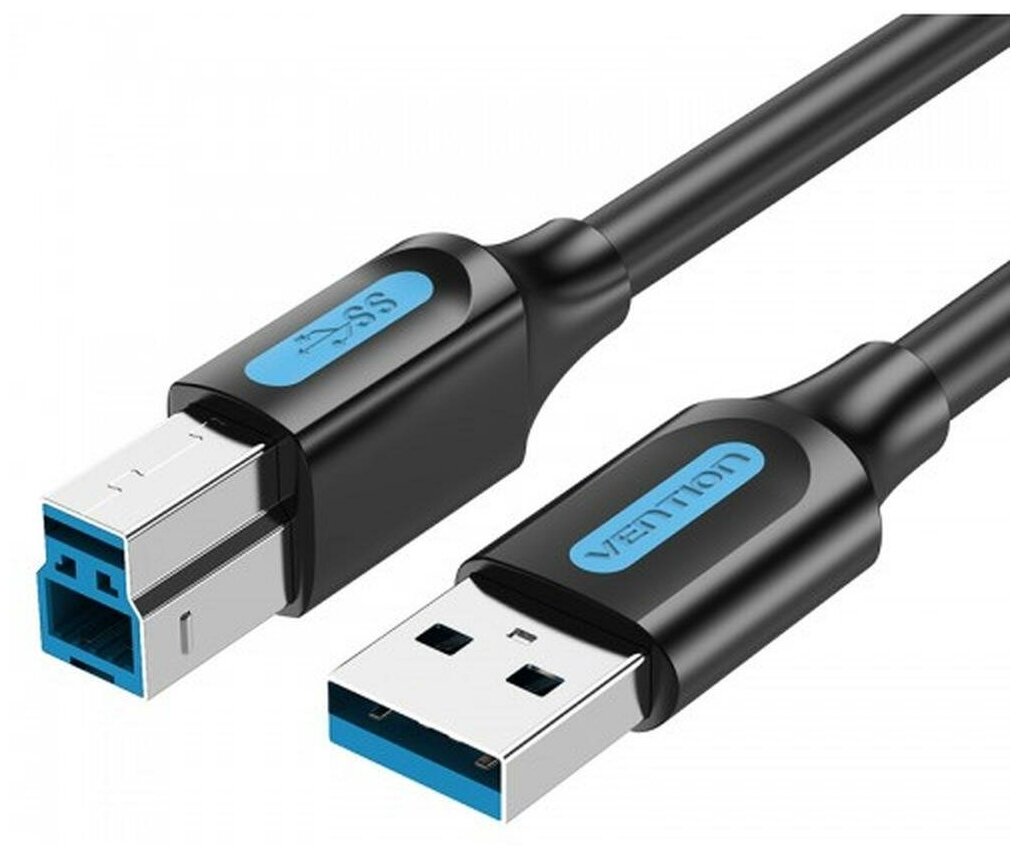 Кабель USB3.0 тип А(m)-B(m) 1м Vention (COOBF)