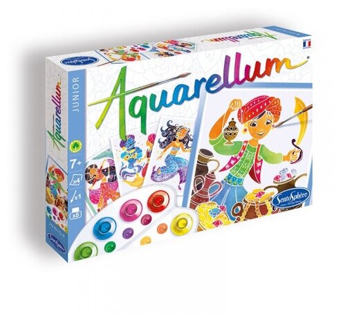 Набор для творчества Sentosphere 6510 Акварельная раскраска 1001 ночь