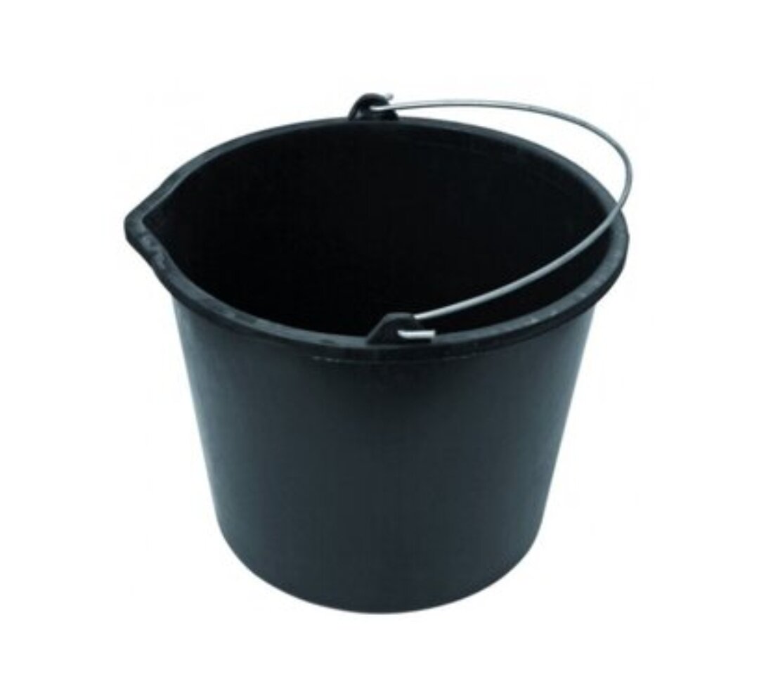 0602216 Ведро строительное мерное 16л Черный T4P