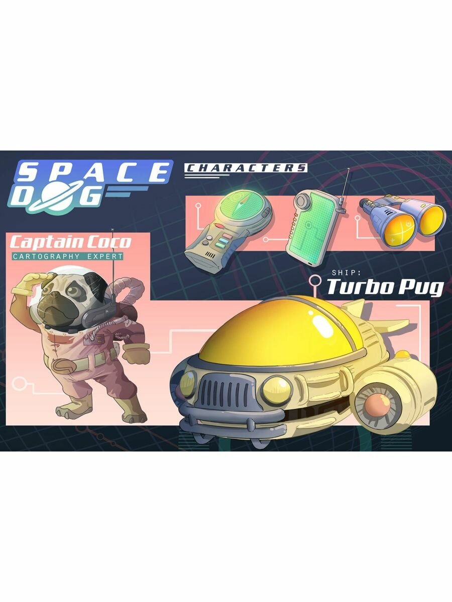 Постер "Космические собаки. Капитан Коко"