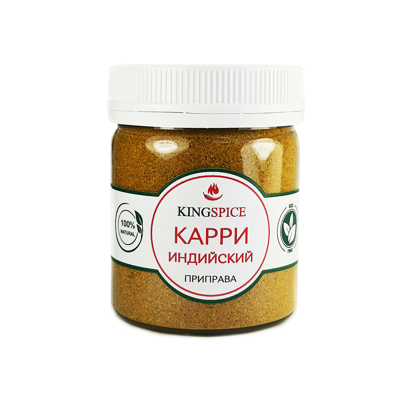 Карри индийский KINGSPICE, для блюд из овощей, грибов, мяса, рыбы,110гр