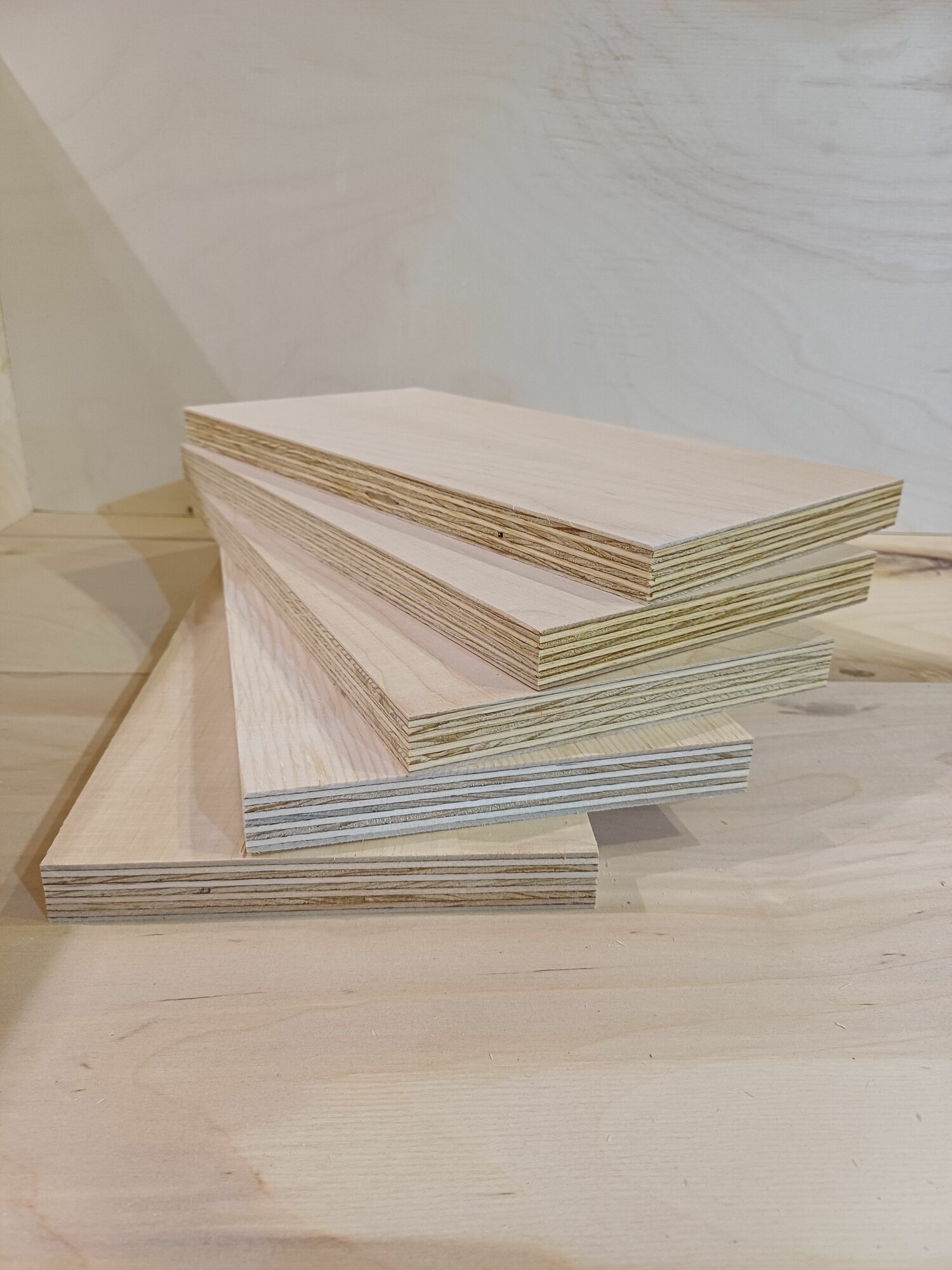 Фанера ФСФ, 5 листов, 300х150х18мм, сорт 3/3