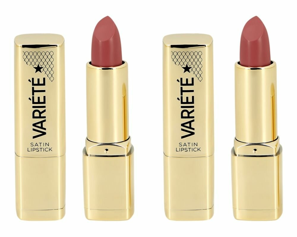 Eveline Cosmetics Сатиновая губная помада VARIETE тон №14 - 2 штуки