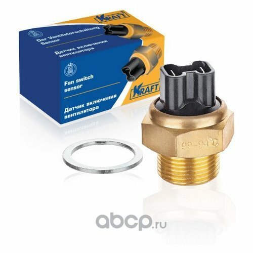 Датчик включения вентилятора для а/м ВАЗ 2108-21099 (99-94гр) OBERKRAFT Kraft KT104801