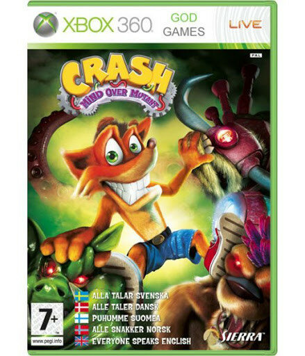 Игра Crash Mind Over Mutant (Xbox 360) б/у, Полностью Английский