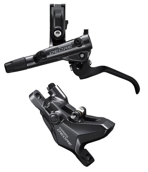 Тормоз передний Shimano Deore M6100, J-Kit, 1000 мм, черный