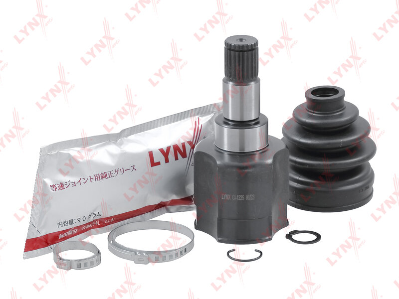 ШРУС внутренний LYNXauto CI-1225. Для: FORD форд Focus(Фокус) 1.4 16V 98-05 / Focus(Фокус) 1.6 16V 98-05 / Focus(Фокус) 1.8 16V 98-05 / Focus(Фокус) 2