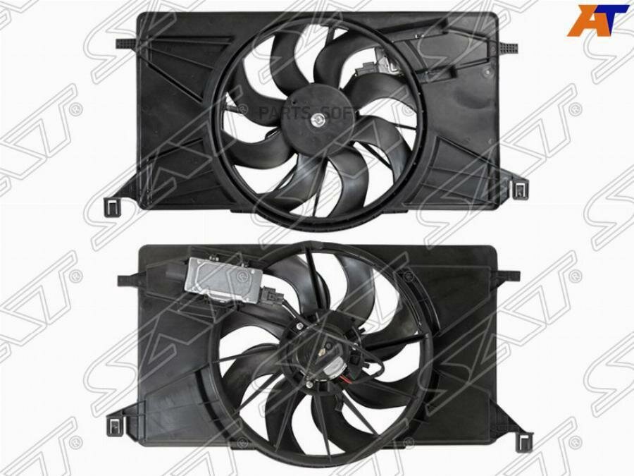 Диффузор Ford Focus 10-19 / Mazda 3 03-13 SAT ST-FDA6-201-0 | цена за 1 шт