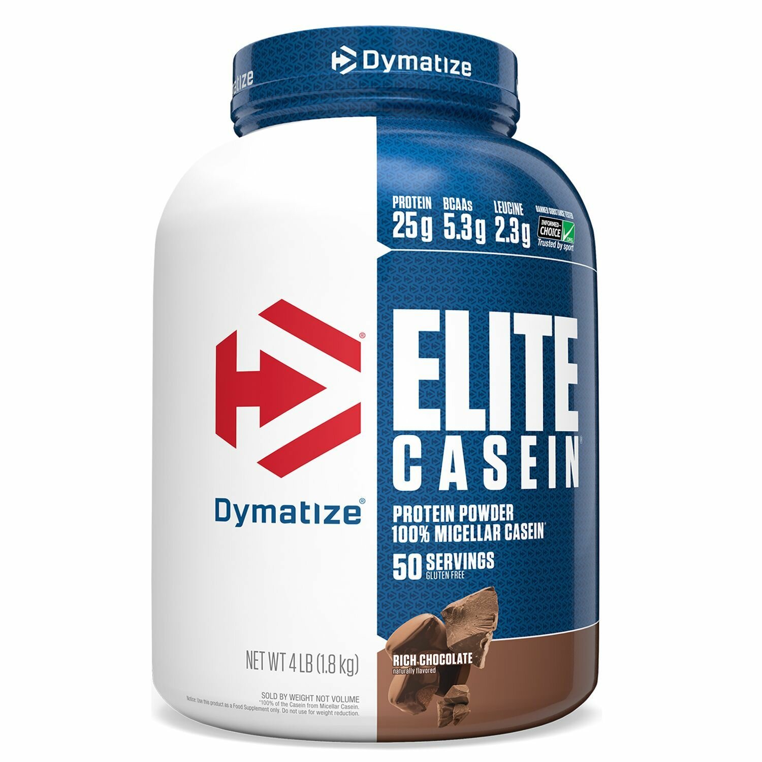Казеиновый протеин Диматайз Элит Казеин 4 фунта Насыщенный шоколад / Dym Elite Casein 4lb Rich Chocolate