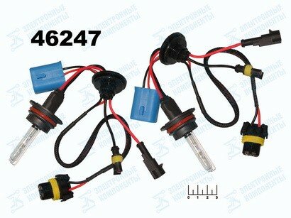 Лампа ксенон HB2 9004 6000K KCE-3271 (2 штуки)