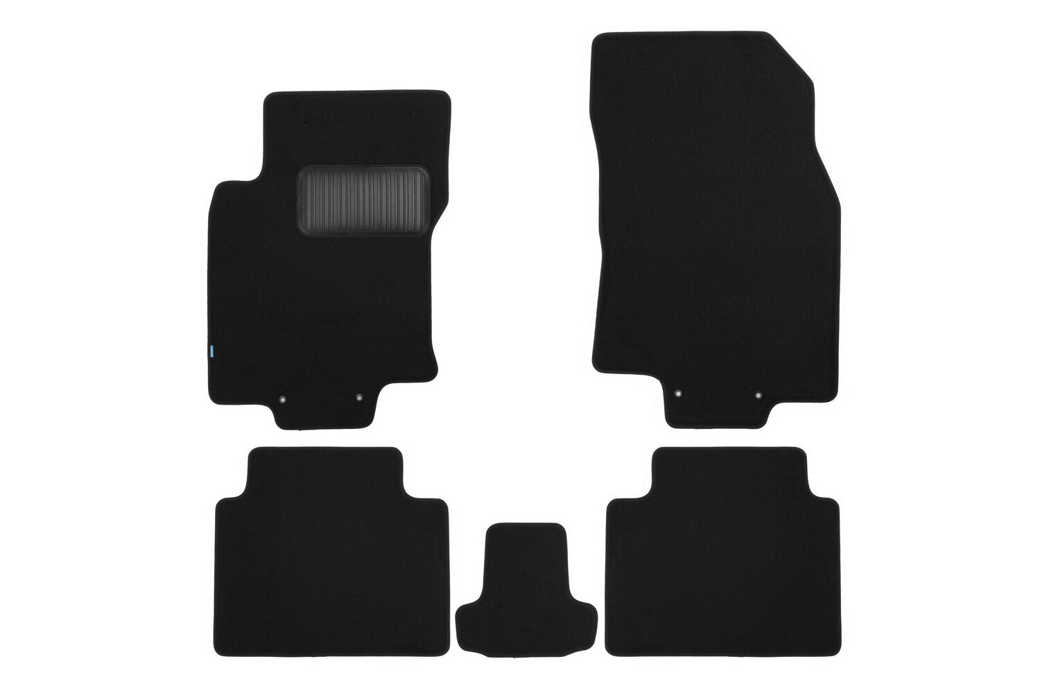 Коврики в салон Klever Premium NISSAN X-Trail T32 (III, IIIр), 2014-, внедорожник , 5 шт. (текстиль) Klever. KVR03365422110KH