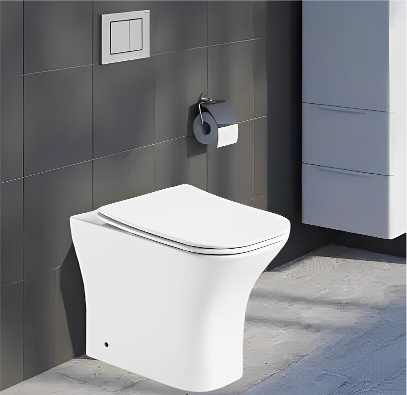 Унитаз приставной CeruttiSPA Vettore F 7841 безободковый