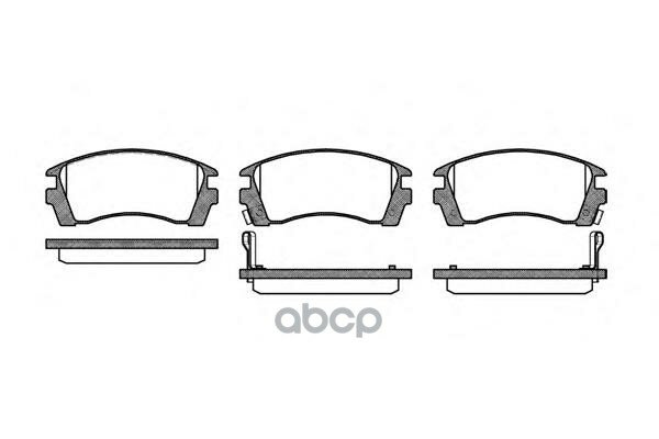 Колодки торм. дисковые Road house арт. 236302