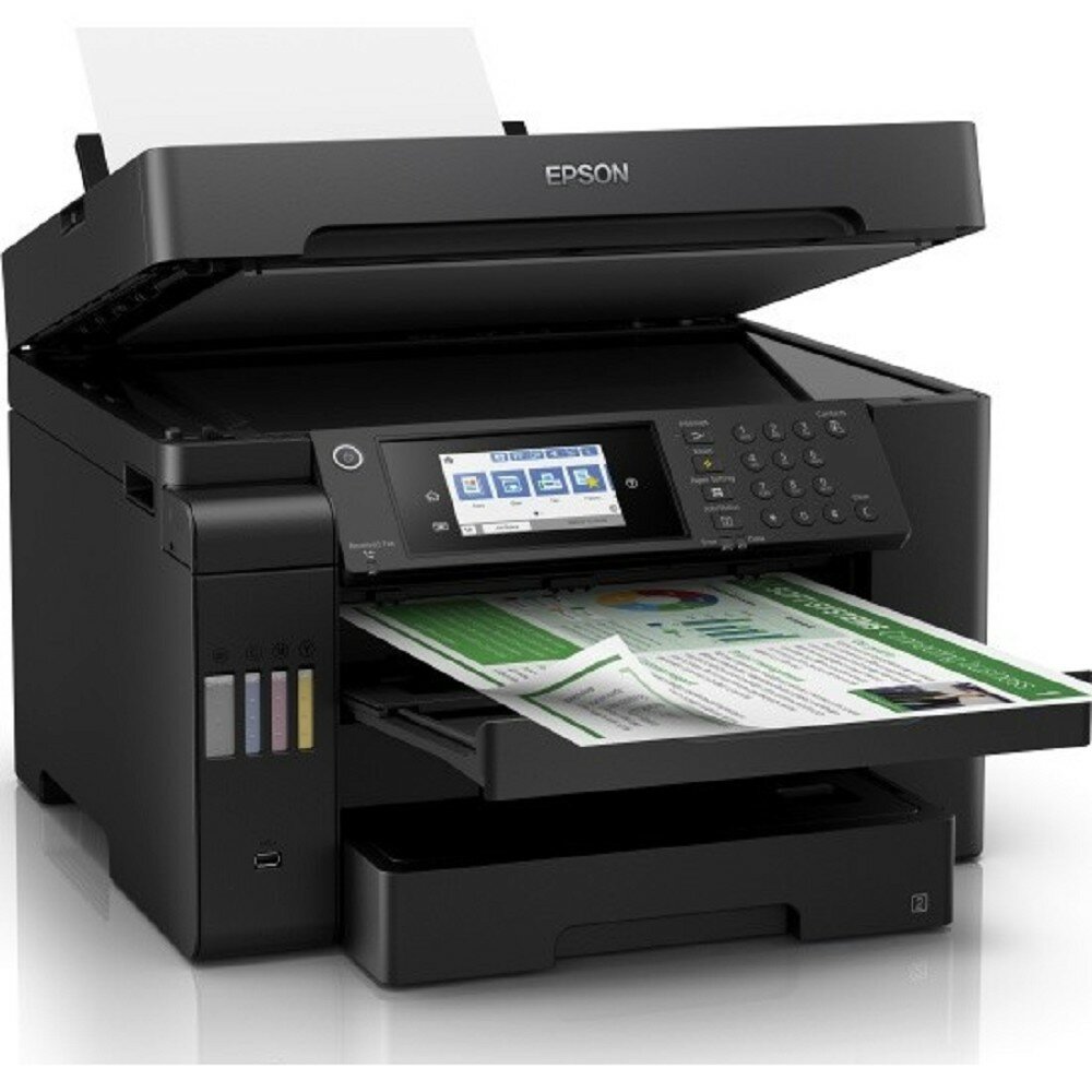 МФУ 3в1 Epson EcoTank L15150 цветной A3 с СНПЧ, принтер, сканер, копир, дуплекс и Wi-Fi, для дома и офиса