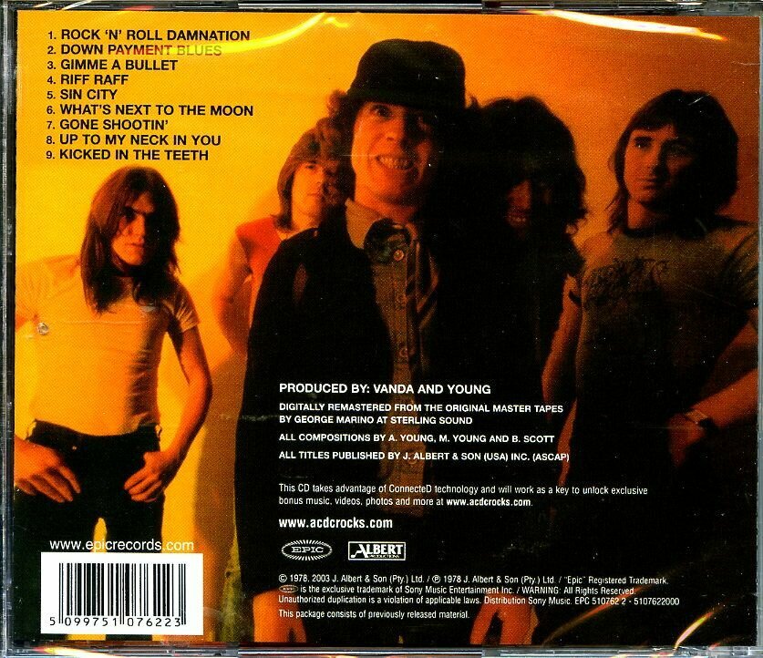 AC/DC Powerage 1978 г — фото 1