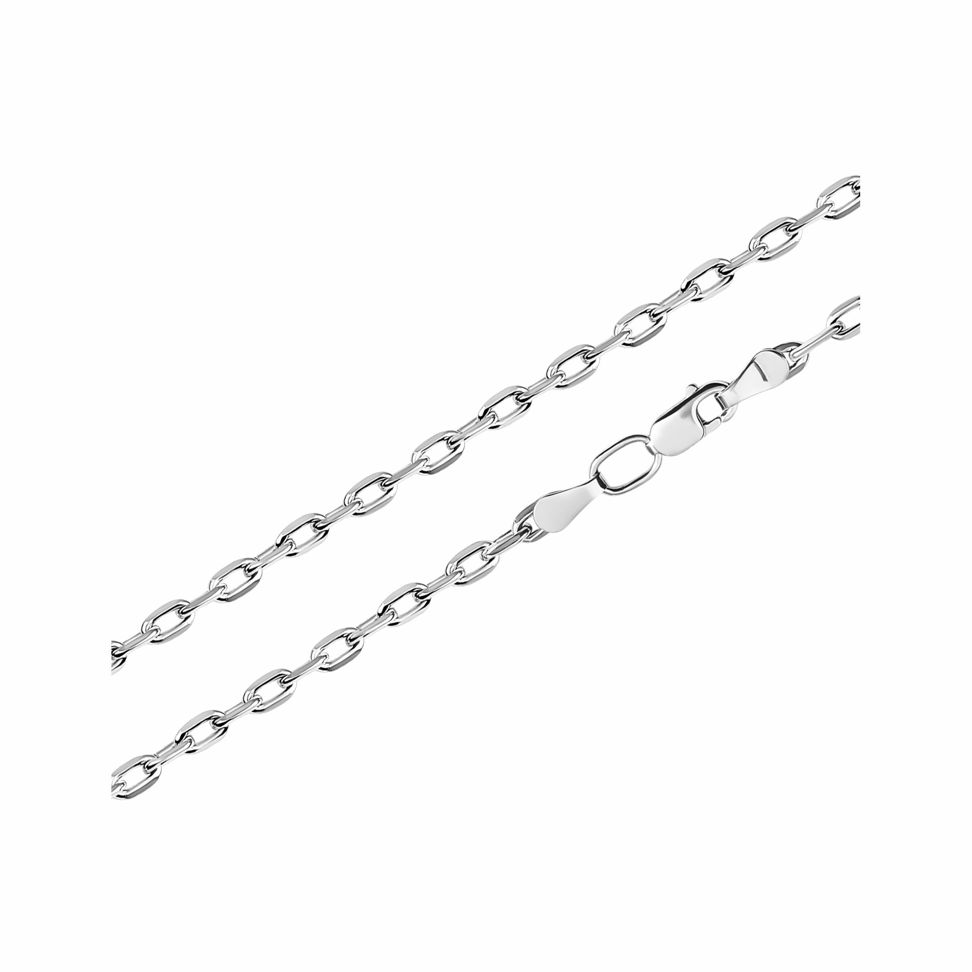 Цепь серебро, 925 проба, родирование