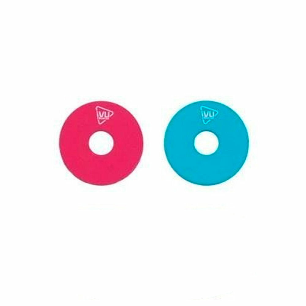 Стреплоки для гитары IVU CREATOR SB-RED/BLUE, красный, голубой, 4 шт