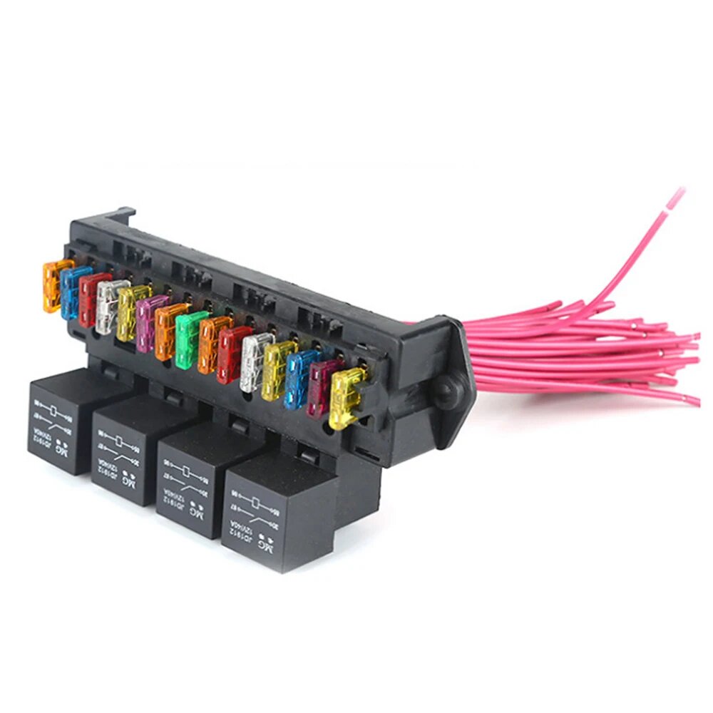 Автомобильный блок предохранителей с 15 петлями