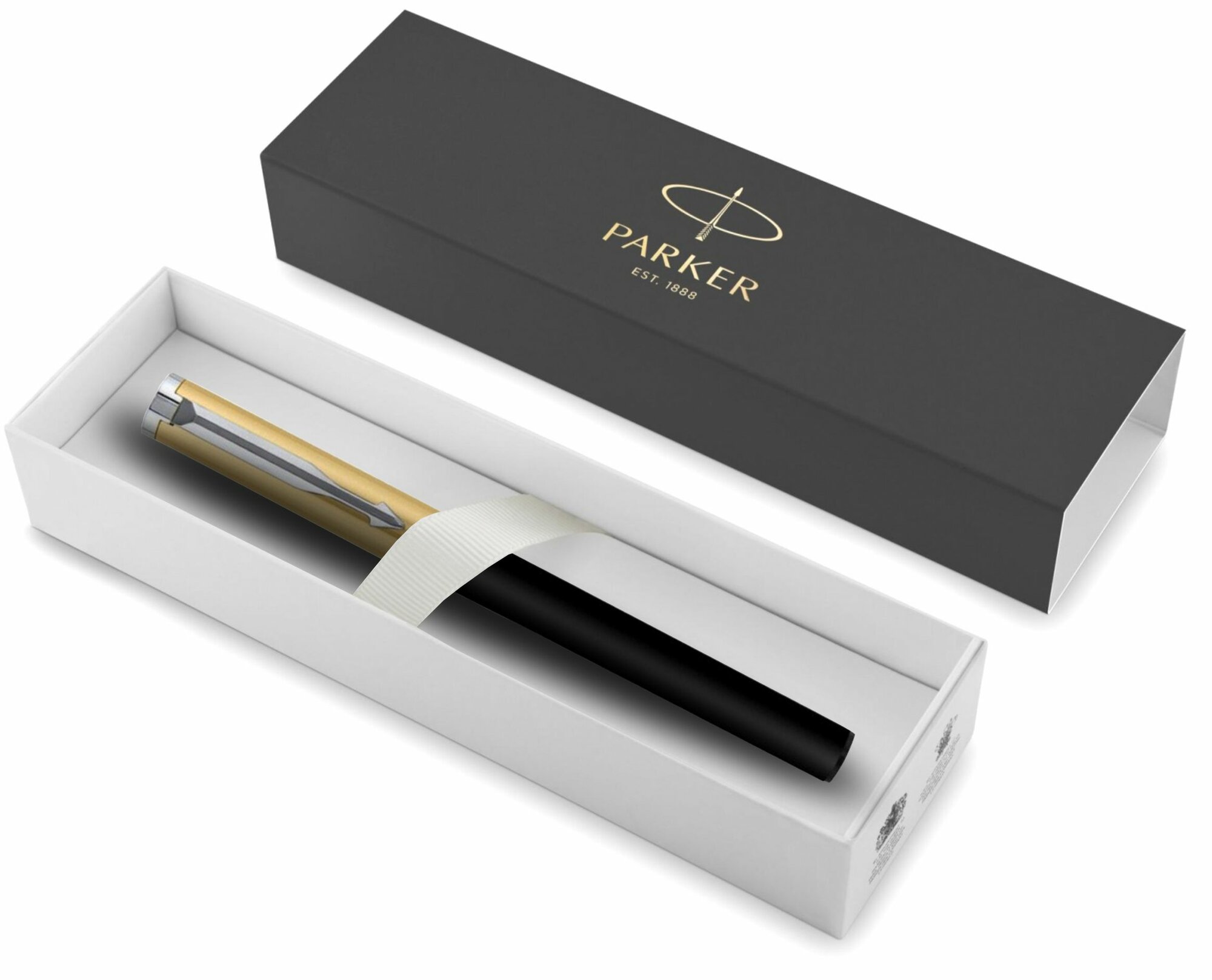 Ручка шариковая Parker "Beta Premium Gold" синяя, 0,8мм, в подарочной упаковке S1413660