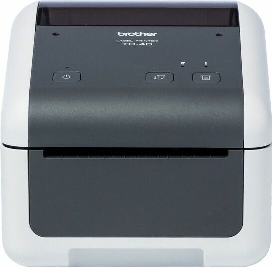 Принтер этикеток Brother TD-4210D Япония, до 104 мм, прямая термопечать, USB последовательный порт