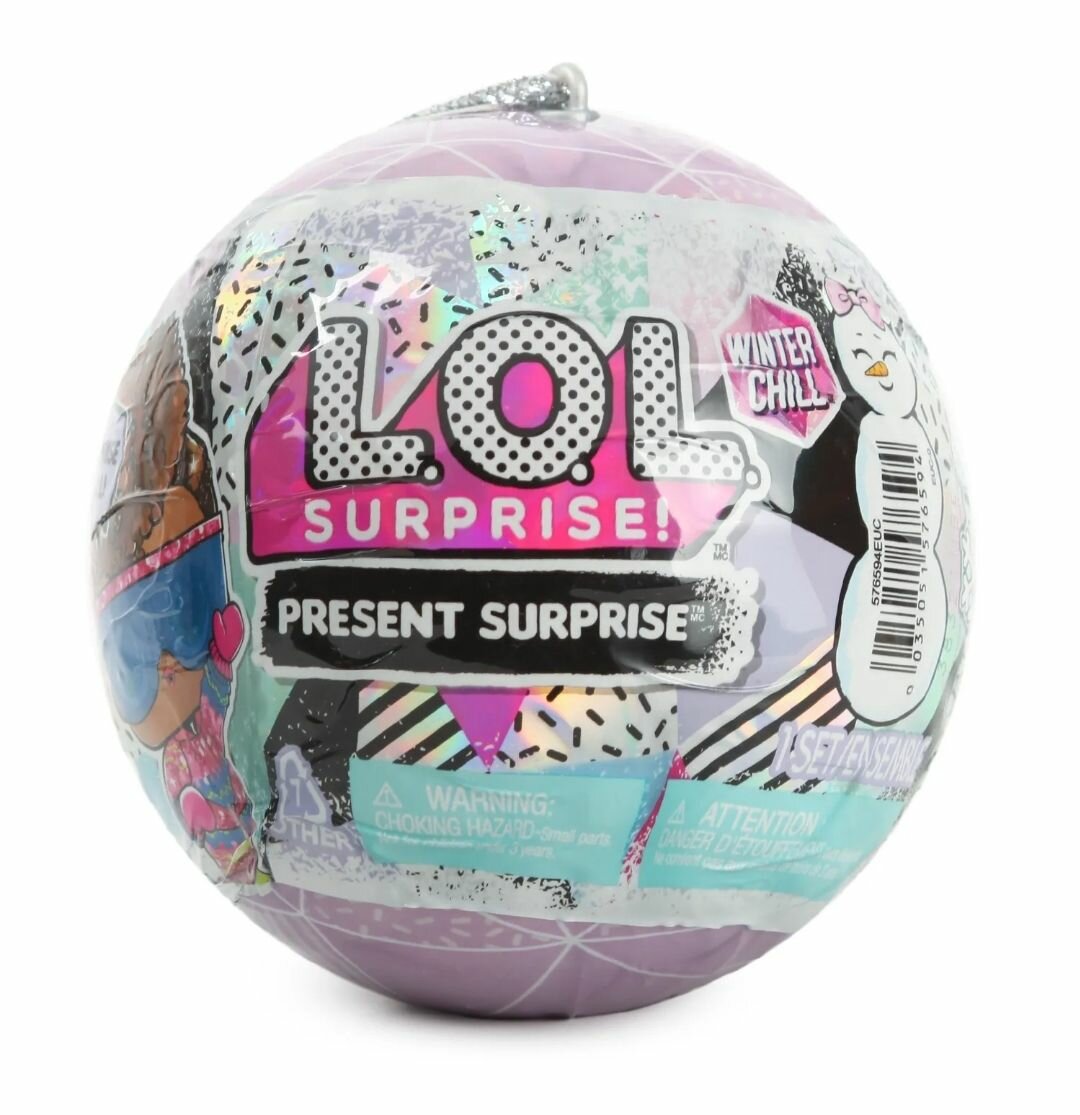 Кукла-сюрприз LOL Surprise куколка Winter Chill Tots
