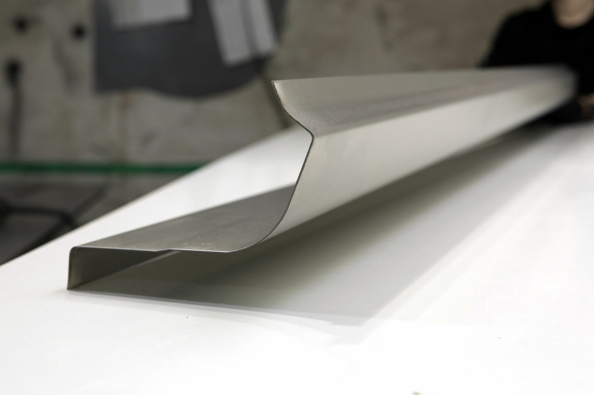 Порог ремонтный левый для Kia Cerato 1 поколение 2004-2008 тип кузова хэтчбек (киа церато 1) , оцинкованная цинк сталь 1 мм