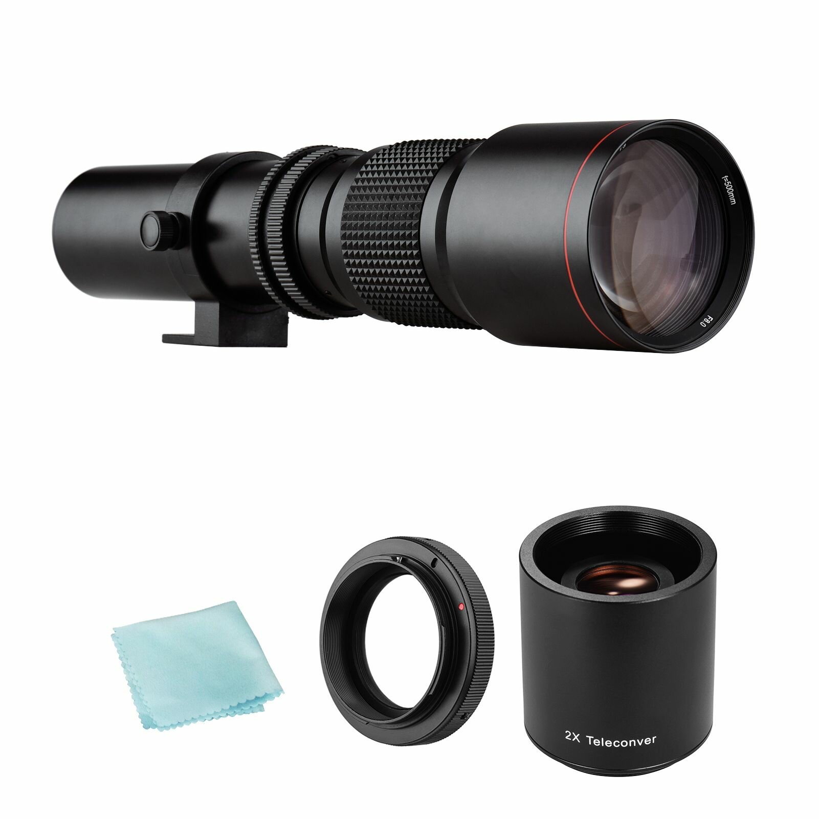 Супертелеобъектив камеры 500 мм F/8.0-32
