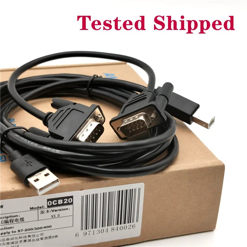 Для Siemens 6ES7972-0CB20-0XA0 адаптер для ПК USB-кабель адаптер S7-200/300/400 RS485 Profibus/MPI/PPI 9-контактный замена