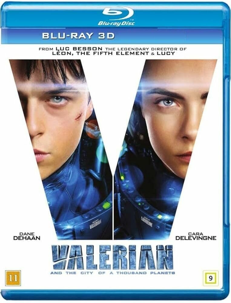 3D Валериан и город тысячи планет (2017) Blu-ray 50Gb (блю-рей)