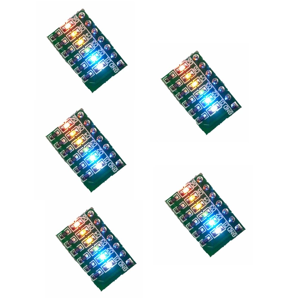 5 шт. 6-битные RGB светодиодные модули DC 3-12В для Arduino