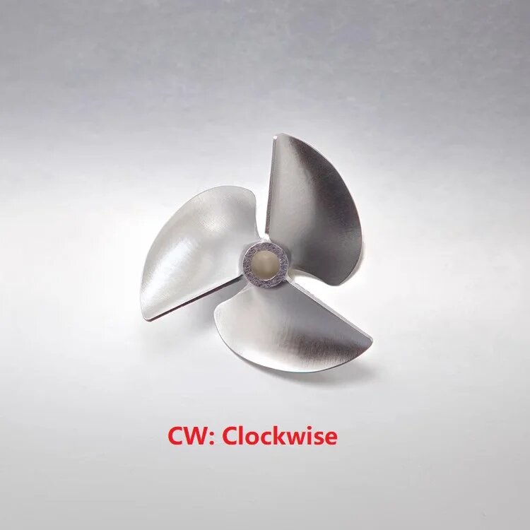 AIDOUDOU TFL 3-лопастной пропеллер для радиоуправляемой лодки OD40mm ID4.76mm CW