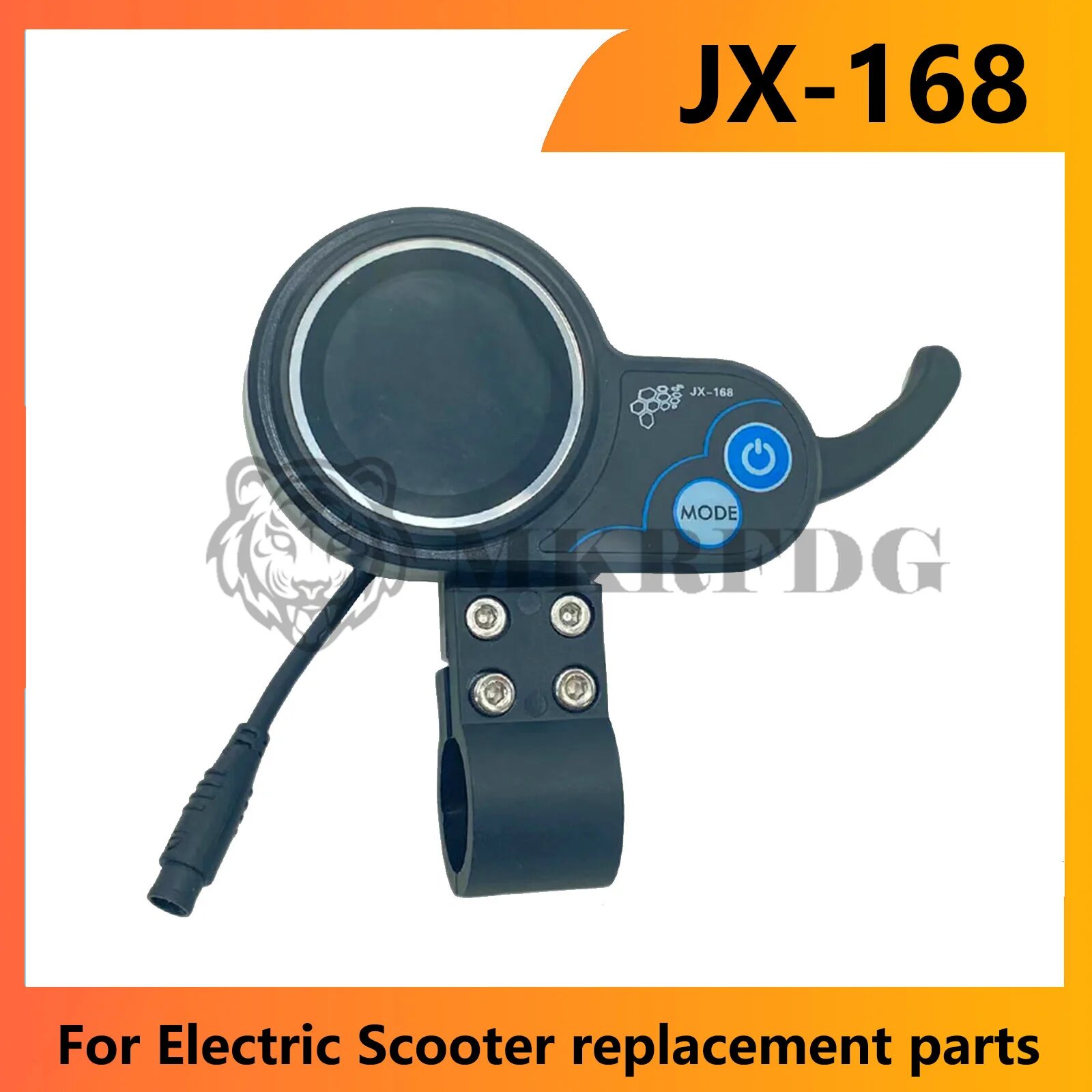 JX-168 Инструмент ускорения Континентальный электрический скутер 36 В/48 В ЖК-экран Регулятор Инструмент Аксессуары для дроссельной заслонки