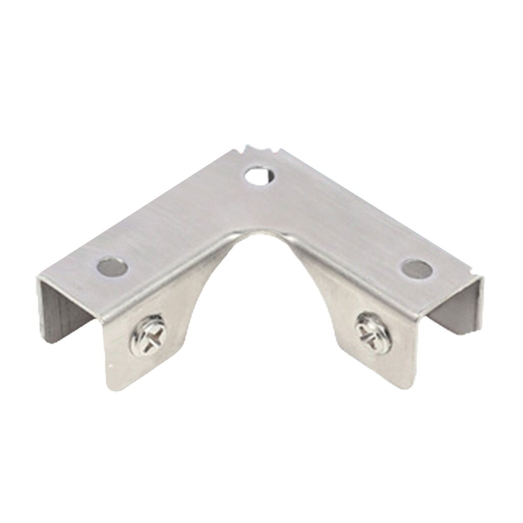 Соединители для стеклянных кубов L-образные зажимные держатели Безопасный зажим поддержки полки Простая установка аквариумов и витрин