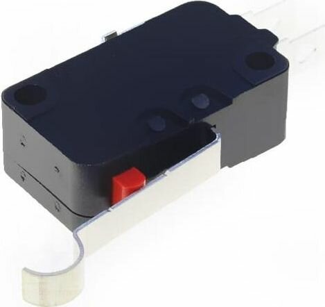 Микропереключатель OMRON D3V-164-1A5 SNAP ACTION с рычагом с имитацией ролика, 1 шт
